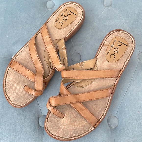 Born | Shoes | Born Leather Sandals Like New 8mw | Poshmark